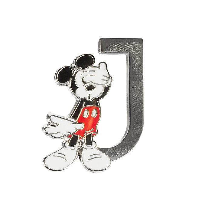 34777 - Mickey Mouse 'J' Letter Pin - Disneyland Paris Letter ...