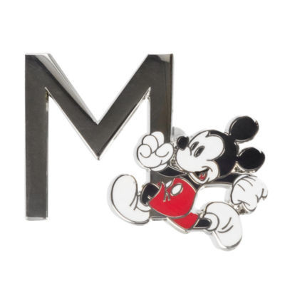 34790 - Mickey Mouse ‘M’ Letter Pin - Disneyland Paris Letter ...