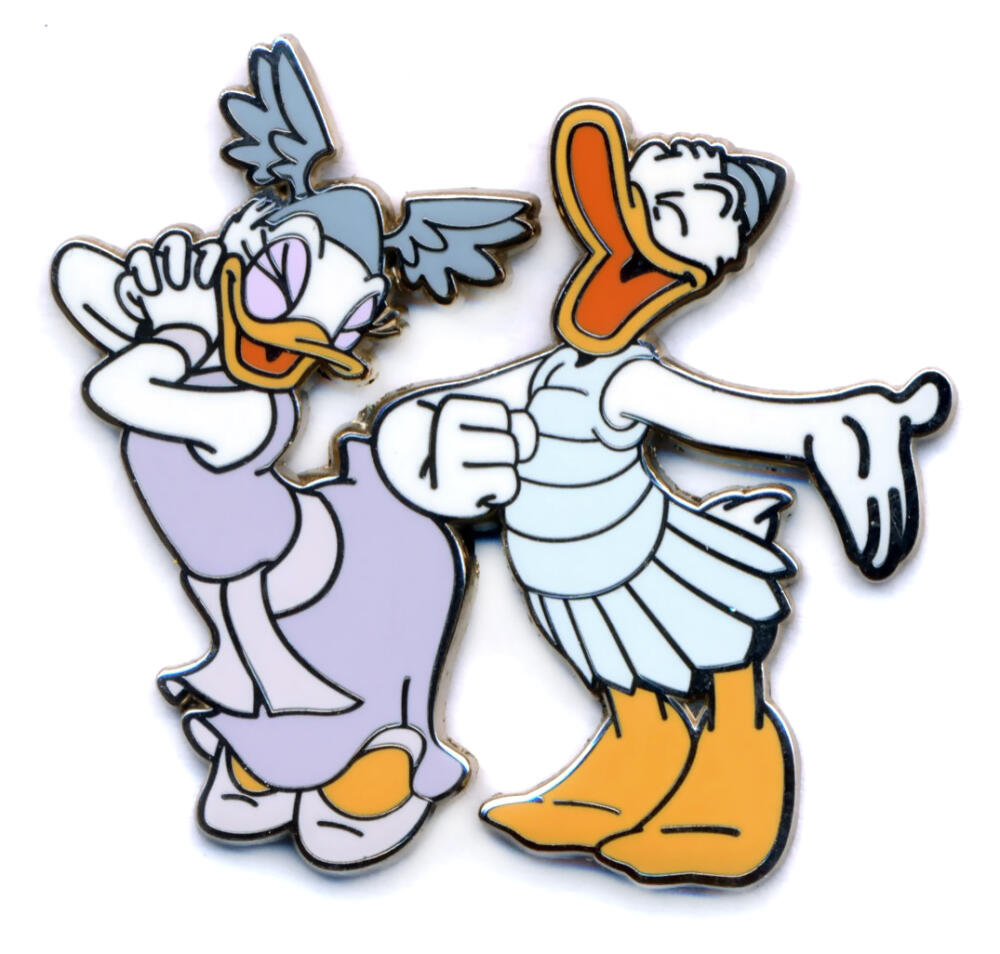 35179 - Donald and Daisy as the Opera Singers - The Haunted Mansion ...