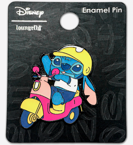 35833 - Stitch Scooter - Hot Topic - Lilo & Stitch - Loungefly Disney Pin