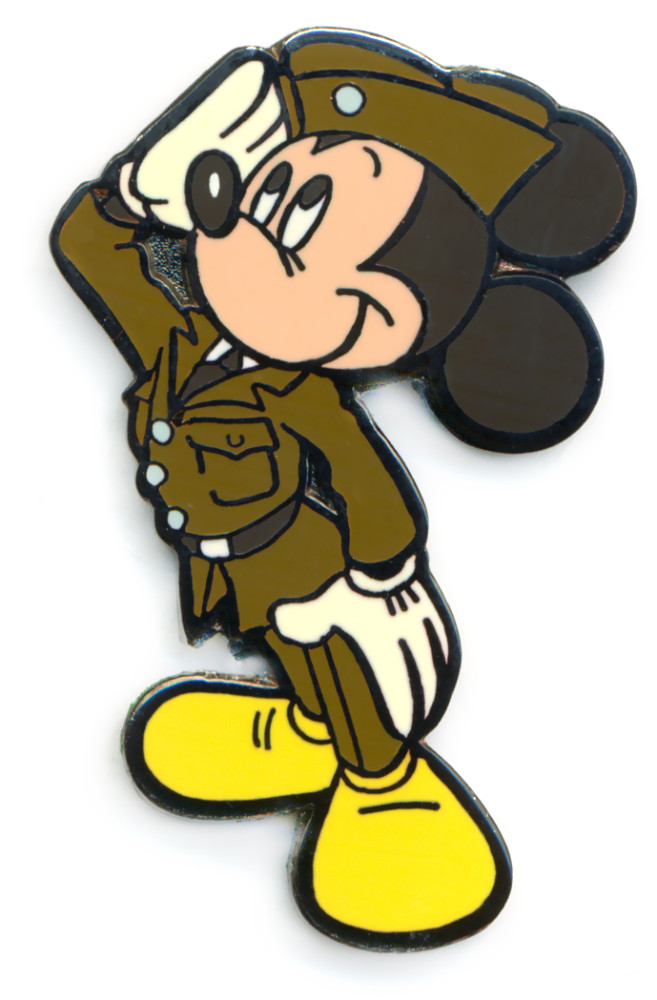 36346 - Solider Mickey Saluting - History of Mickey - Disney Store US ...