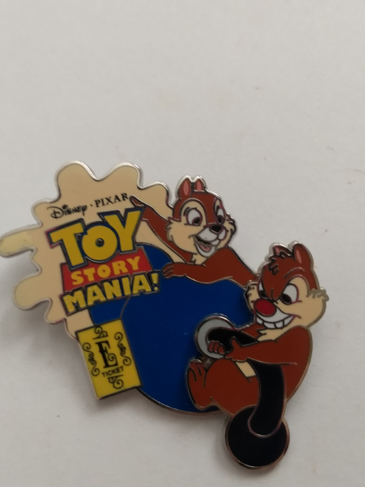 Toy Story Midway Mania - E - Ticket Attractions | Pin & Pop