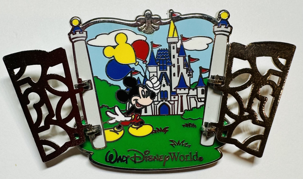 3704 - Mickey Mouse - Castle Gates - Walt Disney World Disney Pin