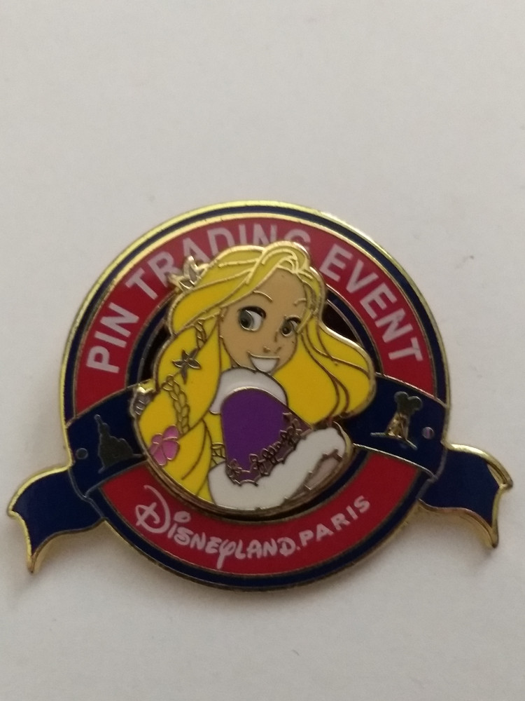 19470 - Rapunzel - Rapunzel Christmas Pin Trading Event - Disneyland ...