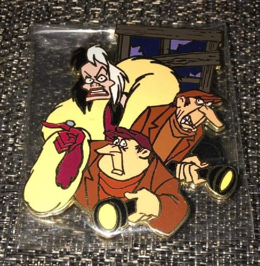 38598 - Cruella, Jasper, and Horace - Disney Auctions Villains and ...