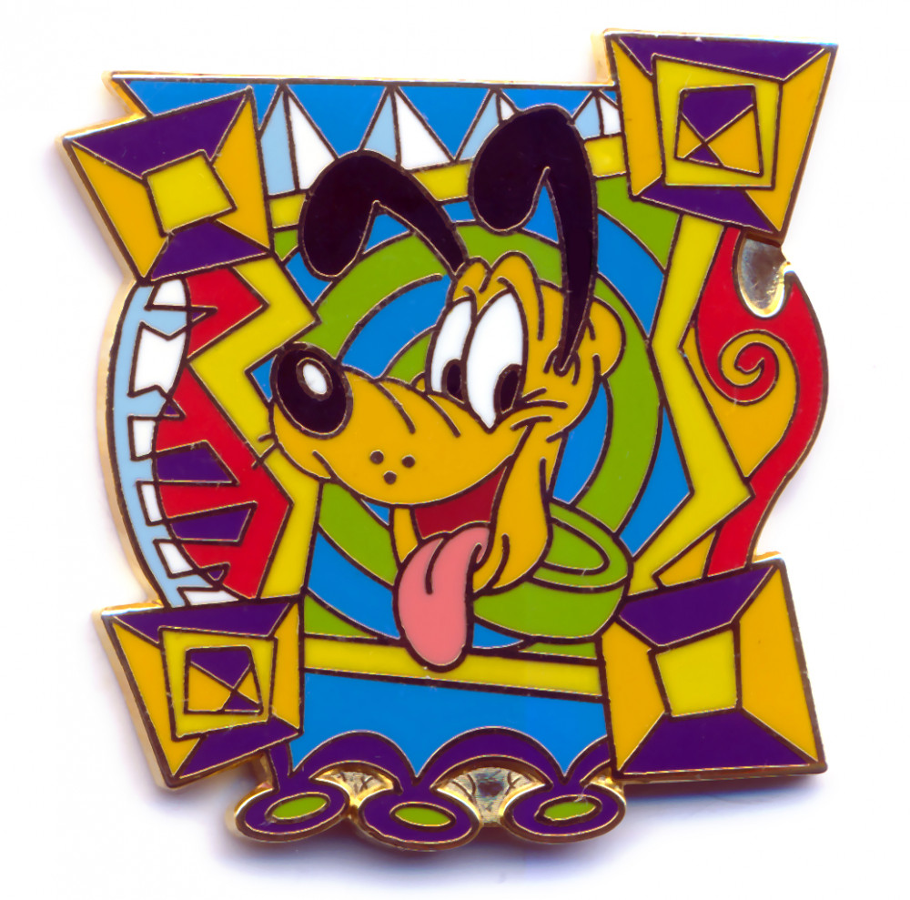 39312 - Pluto - Kooky Cutouts - Walt Disney World Disney Pin