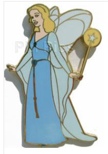 The Blue Fairy ONLY - Walt Disney's Pinocchio - 4 Pin Booster ...