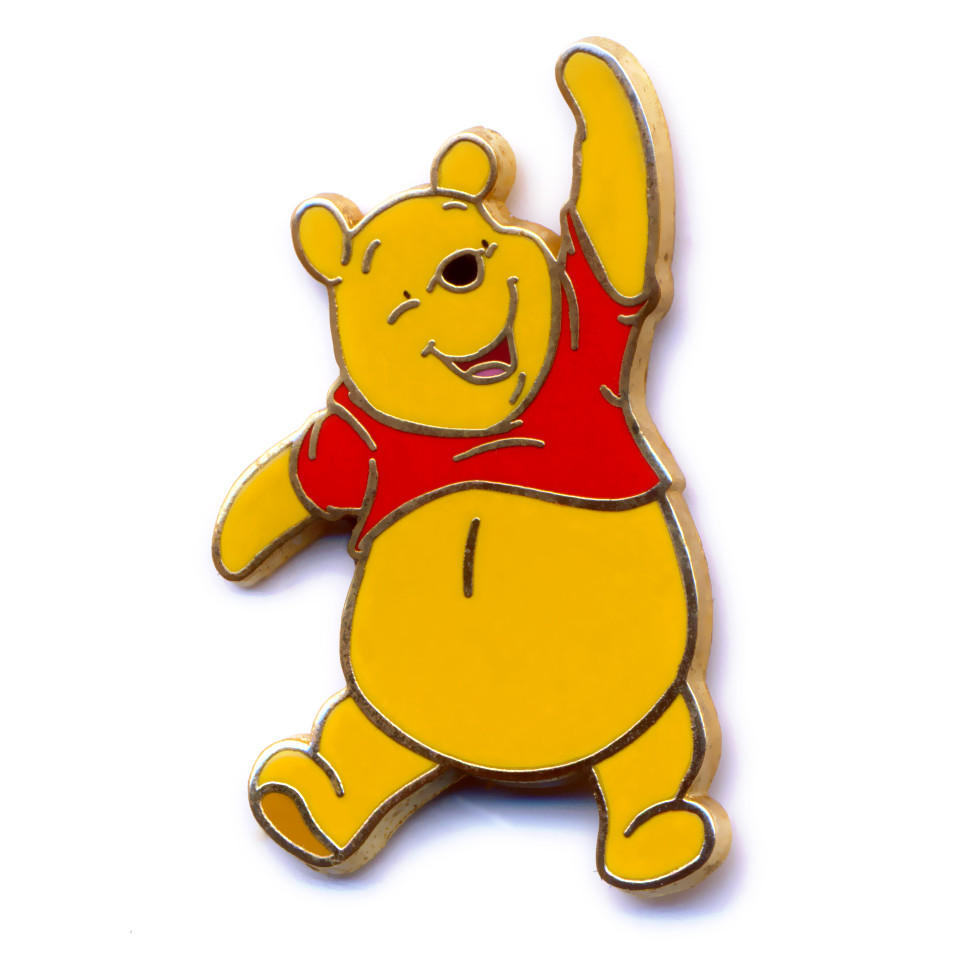 40187 - Happy, Jumping Pooh - Winnie the Pooh - Disneyland Resort Paris ...