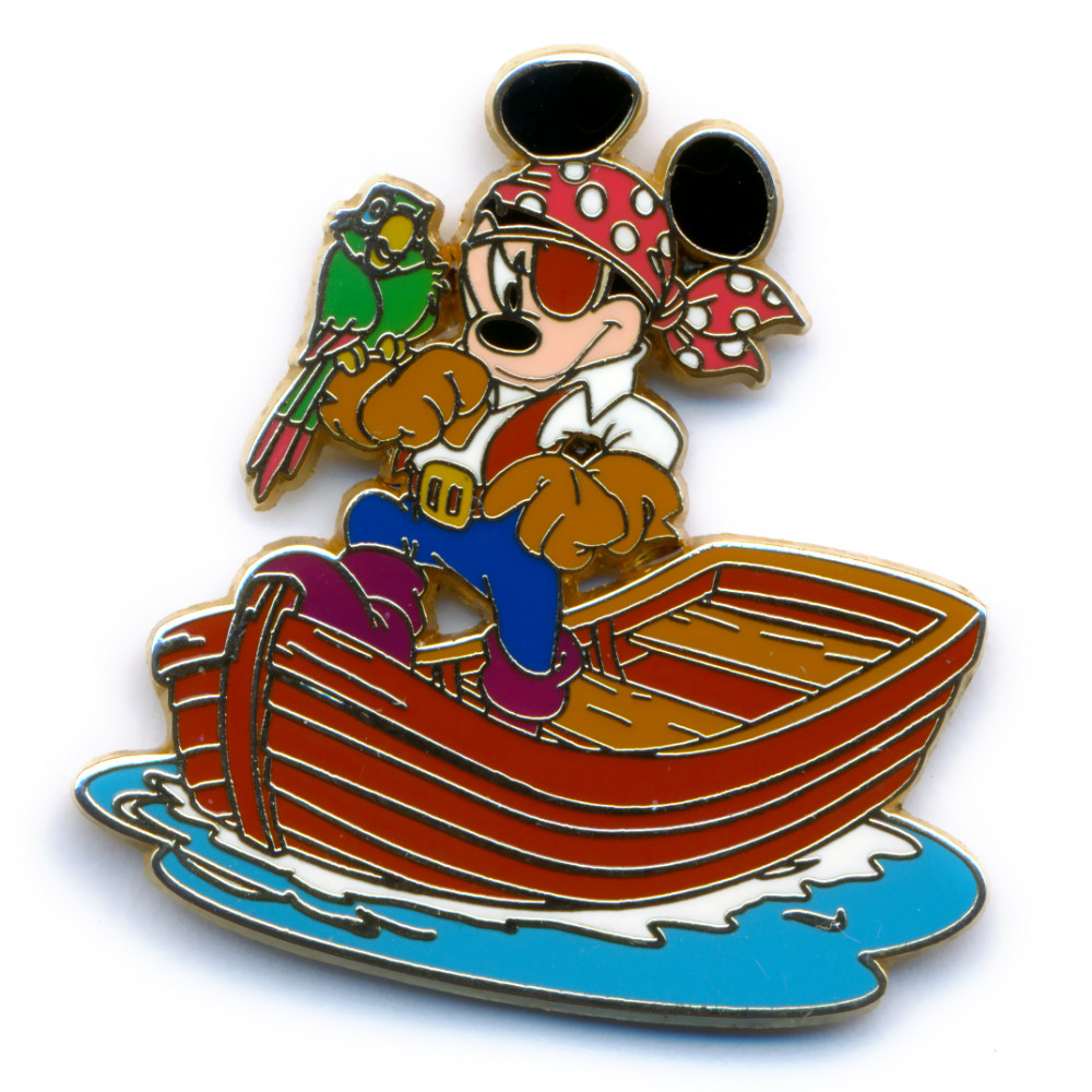 40283 - One-Eye Mickey Mouse in a Rowboat with a Parrot - Mickey and ...