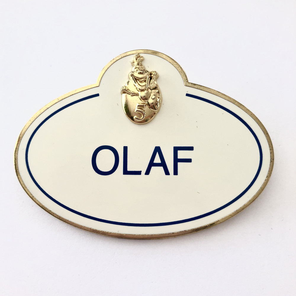 24203 - Olaf (Frozen) 5th Anniversary Nametag - DEC - Cast Member ...