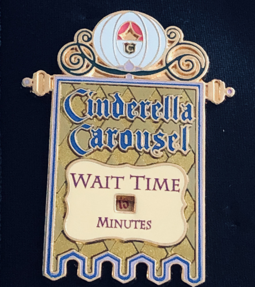 41292 - Cinderella Carousel - HKDL Wait Time Signs - Walt Disney ...