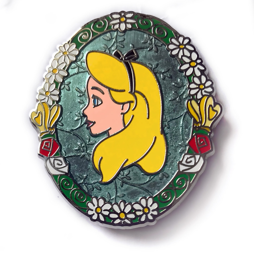 42124 - Alice - Cameos with Character Pin Set - Disneyland Resort ...