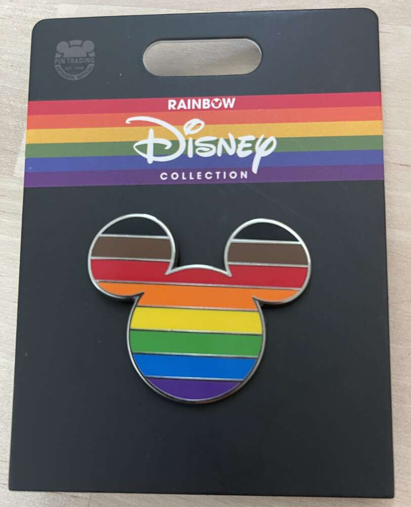 42422 - Progress Rainbow Flag Mickey Ears - Rainbow Disney Pride Collection
