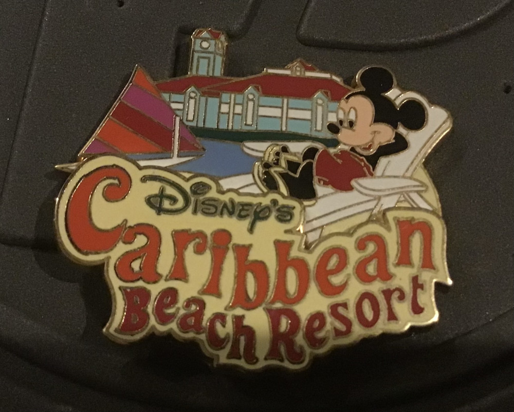 43254 - Mickey Mouse in a Beach Chair - Disney's Caribbean Beach Resort ...