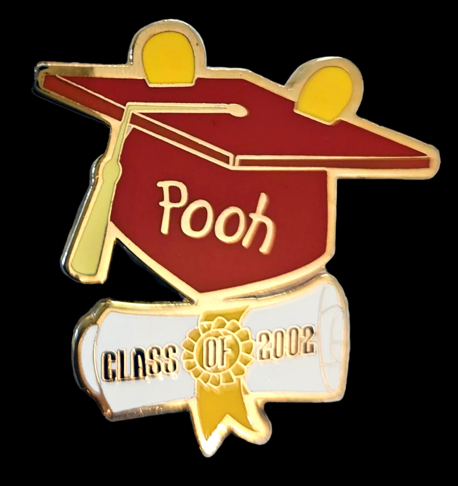 43388 - Pooh Class of 2002 - Graduation - Disney Store US Disney Pin