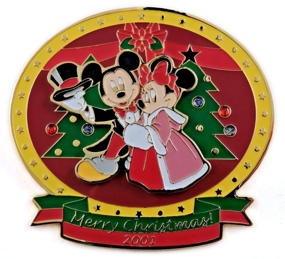 43446 - Merry Christmas 2001 Mickey and Minnie - Christmas 2001 - Misc ...