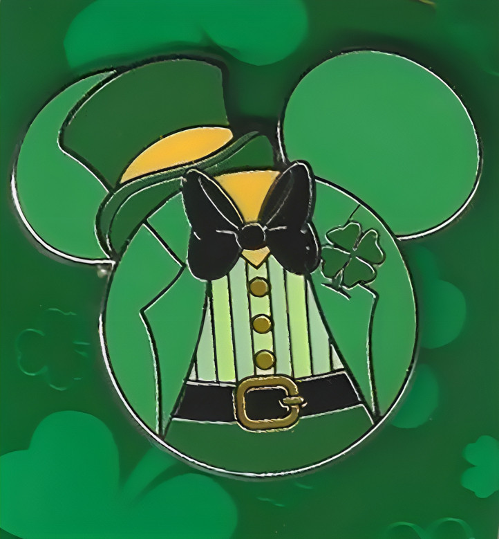 43933 - Leprechaun Mickey Icon - St. Patrick's Day