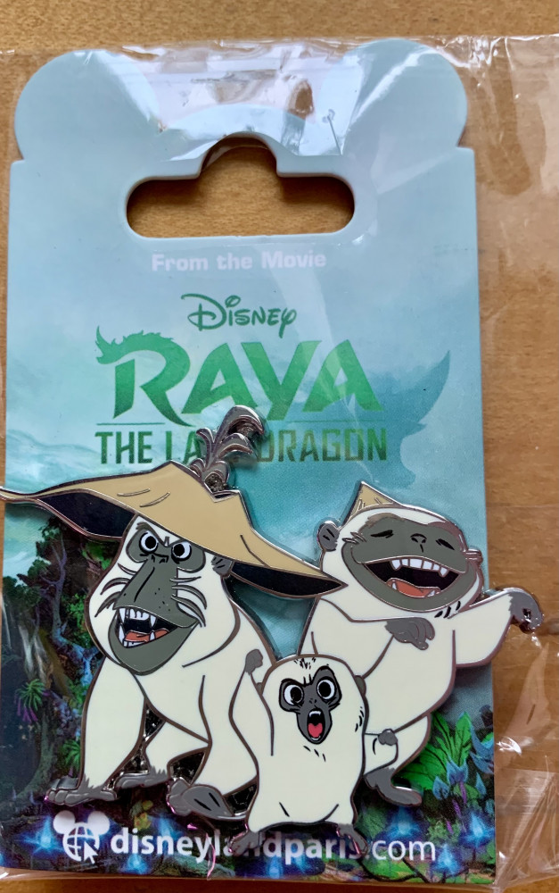 43939 - Monkeys - Raya and the Last Dragon - Disneyland Resort Paris ...