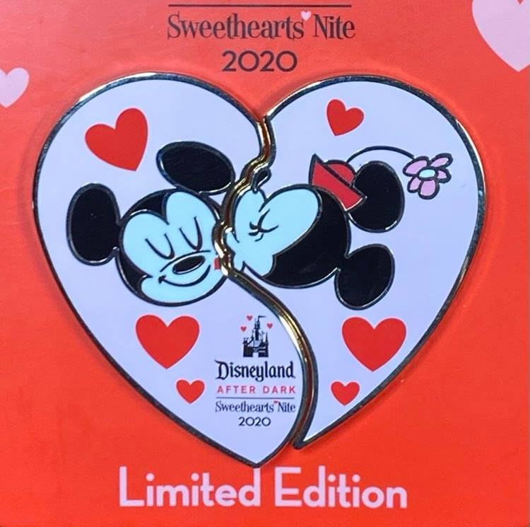 44018 - Sweethearts' Nite 2020 - Mickey and Minnie Split Heart 2-Pack ...