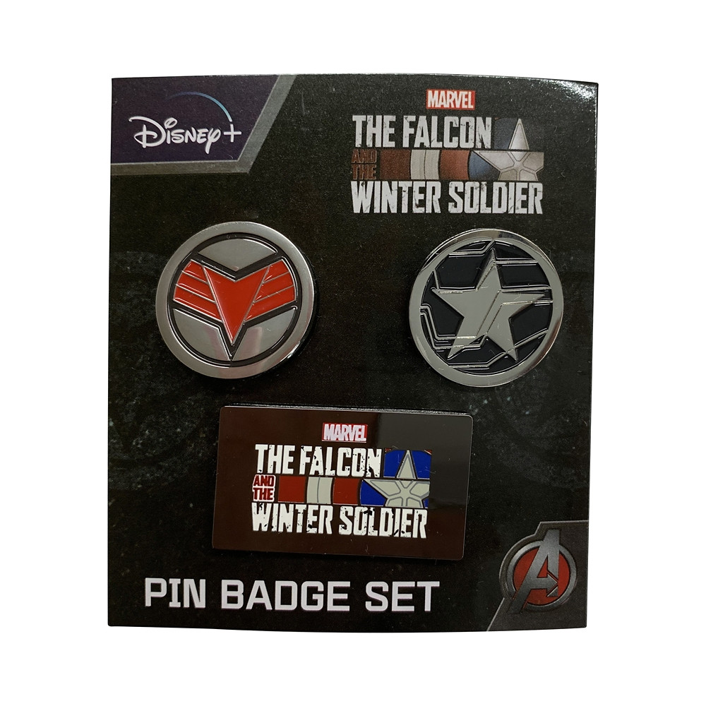 44080 - Falcon & Winter Soldier Pin Badge Set - The Falcon and the ...