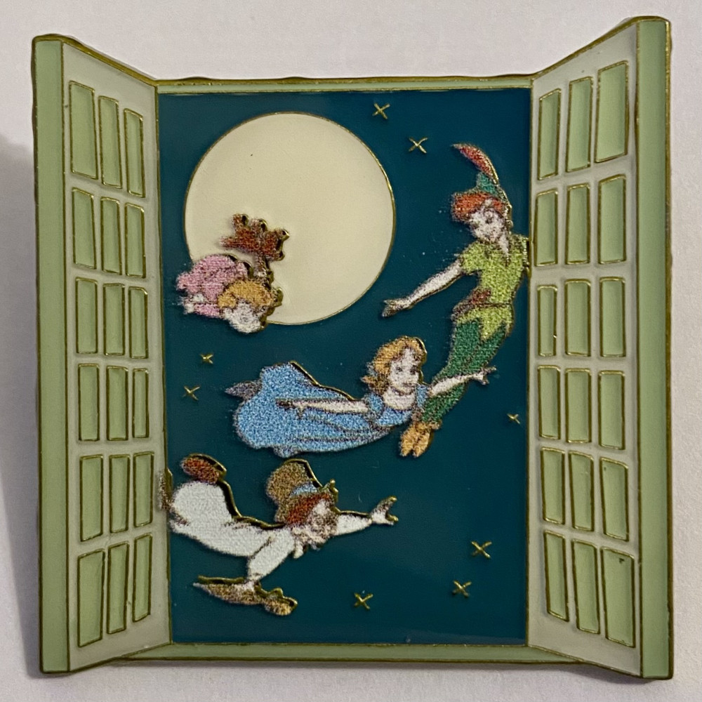44177 - Peter and the Darlings Window - Peter Pan - Loungefly Disney Pin