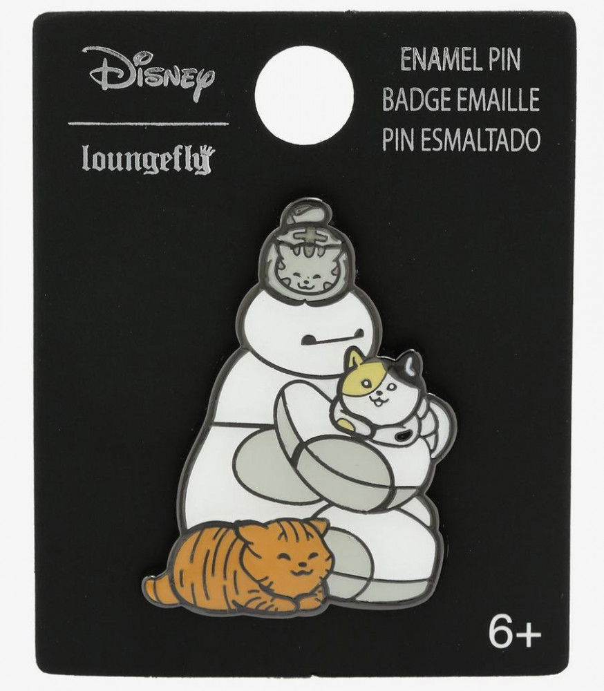45011 - Baymax with Cats - Boxlunch - Disney - Loungefly Disney Pin