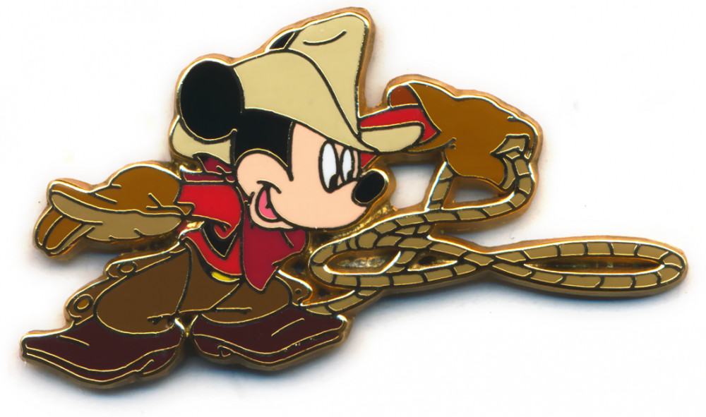 45063 - Cowboy Mickey Twirling a Lasso - Mickey Mouse - Disney Store ...