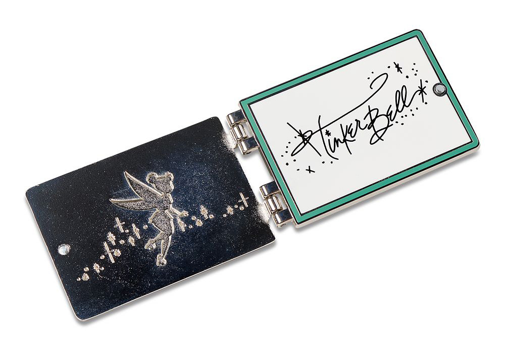 45102 - Tinker Bell Autograph Book Hinged Pin - Walt Disney World 50th ...