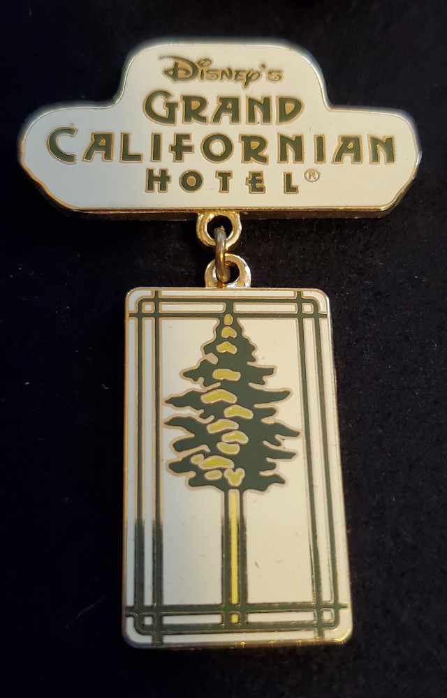 45417 - Logo and Redwood Dangle - Disney’s Grand Californian Hotel ...