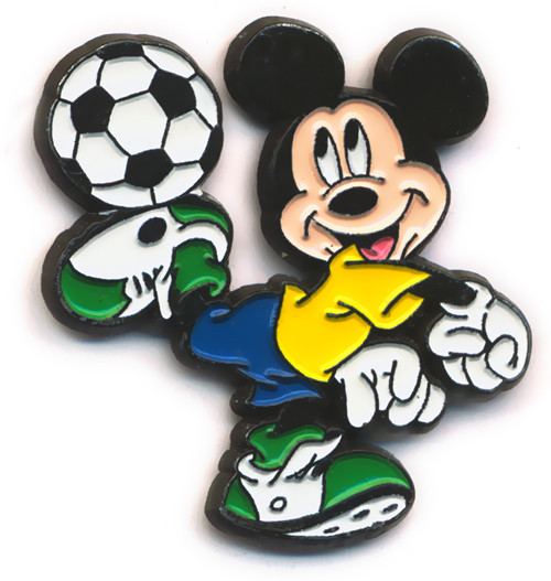 45426 - Mickey Playing Soccer - Sedesma - Misc - Disney Licensed Disney Pin