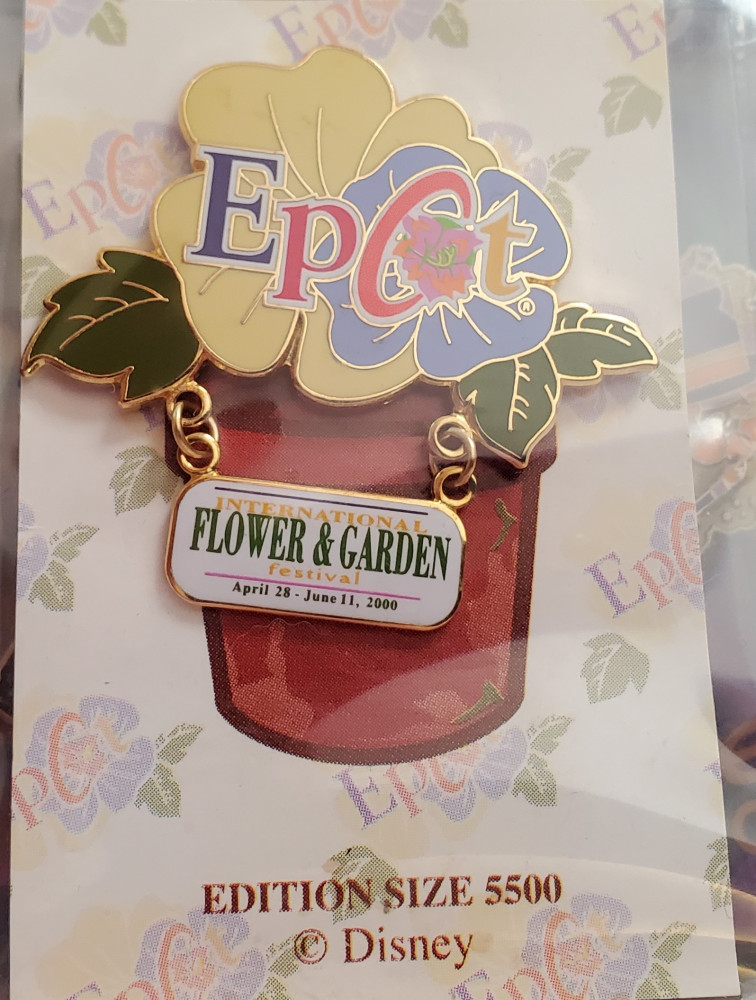 45574 - Epcot Flower and Garden Festival Logo Pin 2000 - Epcot ...