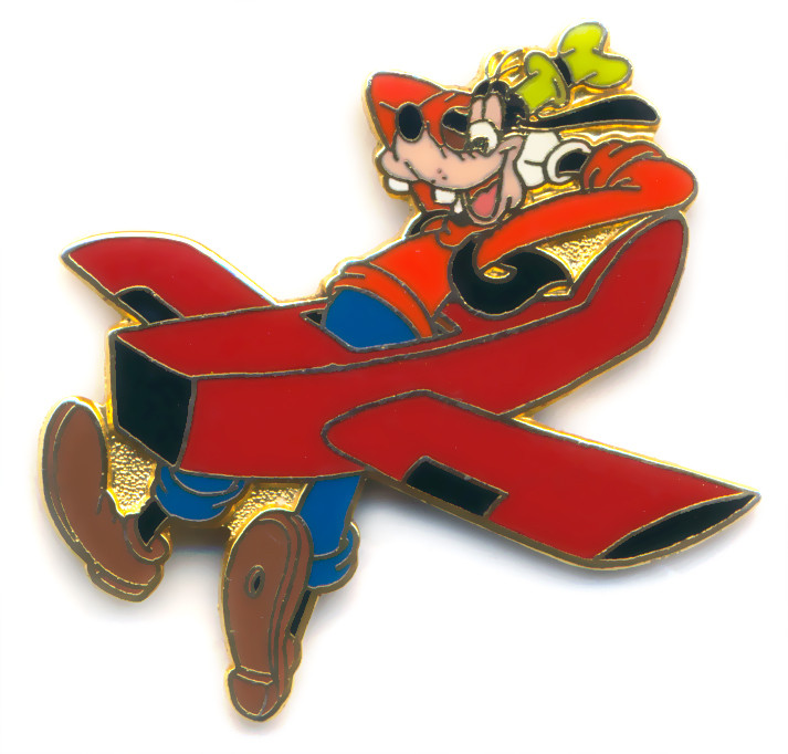 45597 - Goofy in a Red Glider - Walt Disney Travel Company - Walt ...