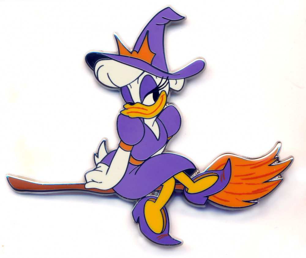 45909 - Witch Daisy Riding a Broom - DLP Halloween 2021 - Disneyland ...