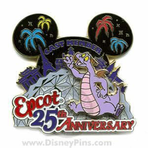 46022 - Cast Member Exclusive Epcot 25th Anniversary Figment - EPCOT ...