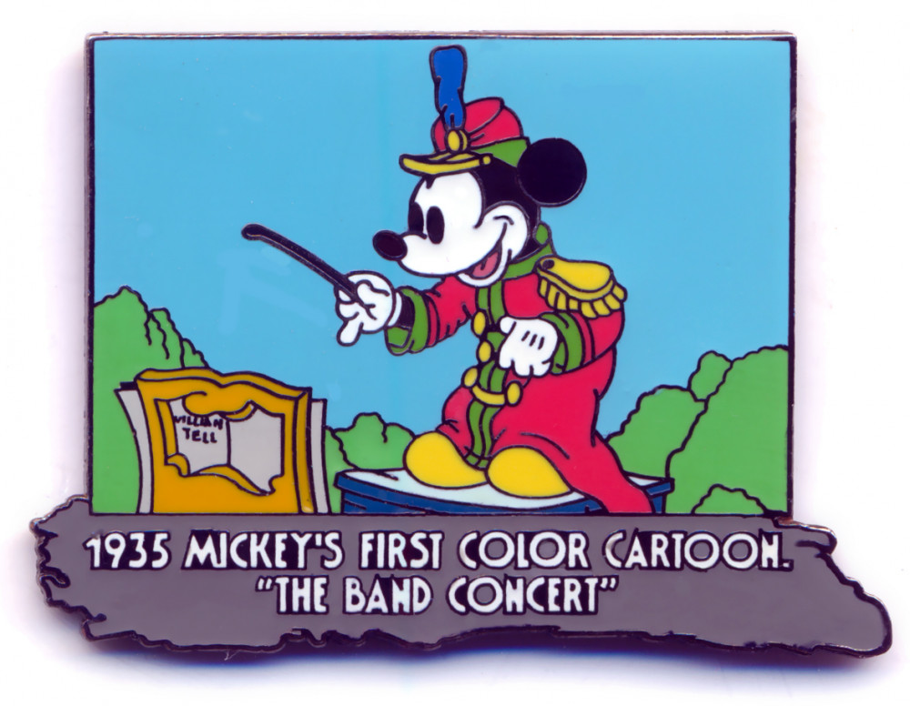 46033 - #9 - 1935 First Color Cartoon "The Band Concert" Mickey ...