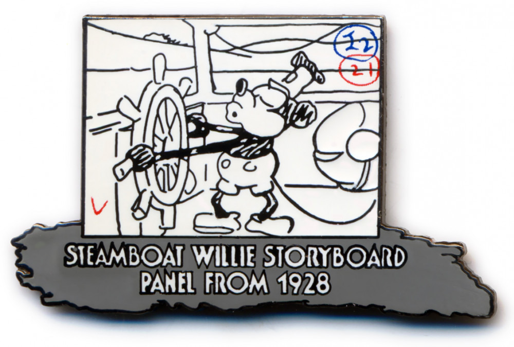 46034 - #3 - Steamboat Willie Storyboard Panel From 1928 - Countdown to ...