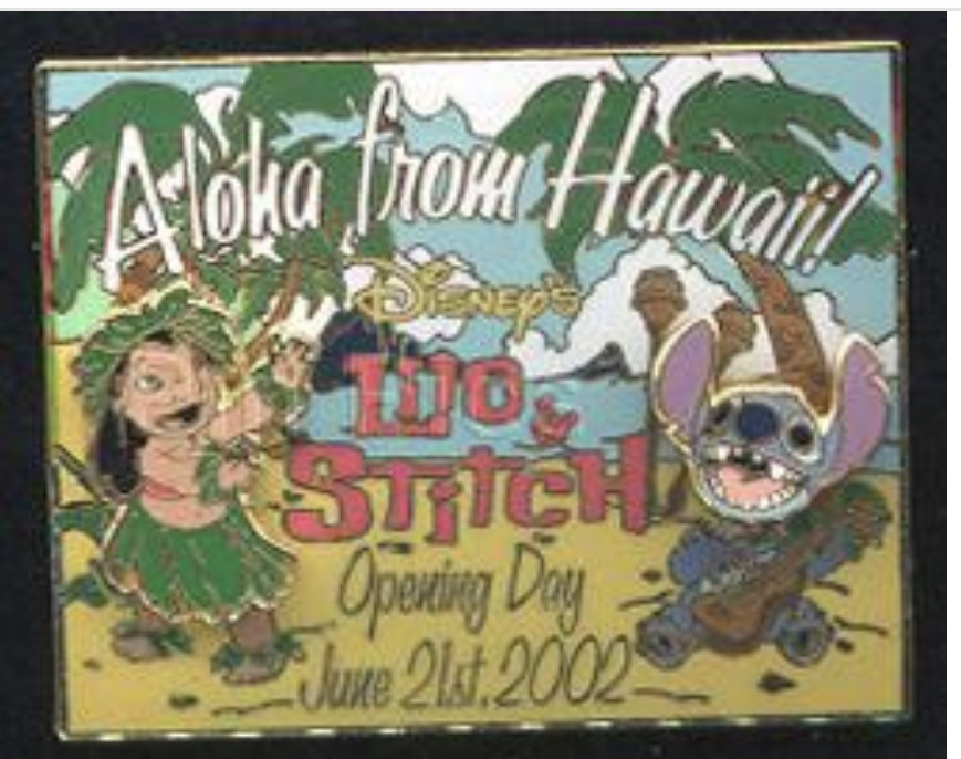 46110 - Lilo and Stitch - Aloha from Hawaii - opening day - Lilo ...