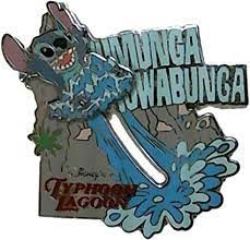 46182 - Slider Disney Pin Stitch Humunga Kowabunga - Typhoon Lagoon ...