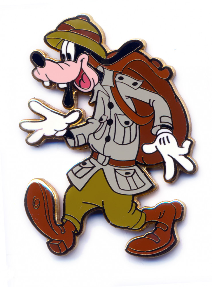 46216 - Explorer Goofy dressed in Safari Gear - Mickey's all american ...