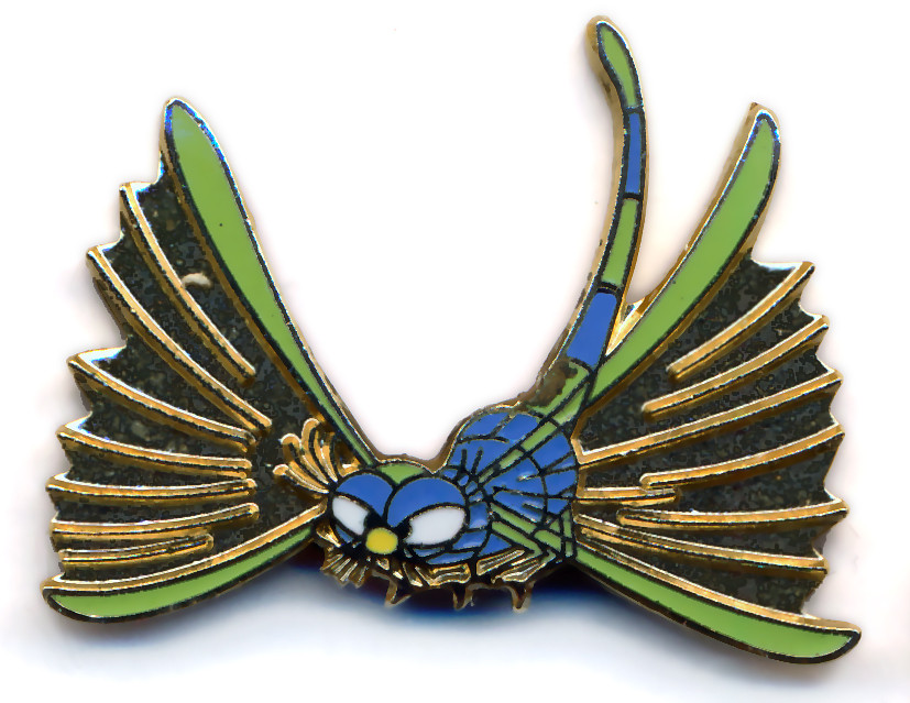 46243 - Evinrude the Dragonfly - The Rescuers - Disney Licensed Disney Pin