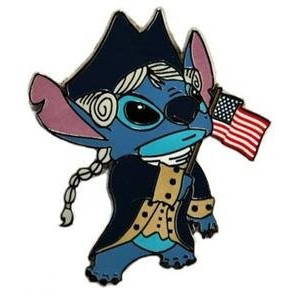 46291 - Stitch as George Washington - President's Day - Walt Disney ...