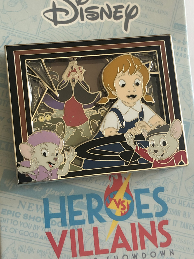 46315 - The Rescuers - Heroes vs Villains Pin Event - Multi-Plane ...