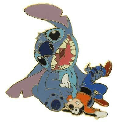 46378 - Stitch with Goofy doll - Stitch and Dolls - Disney Auctions ...