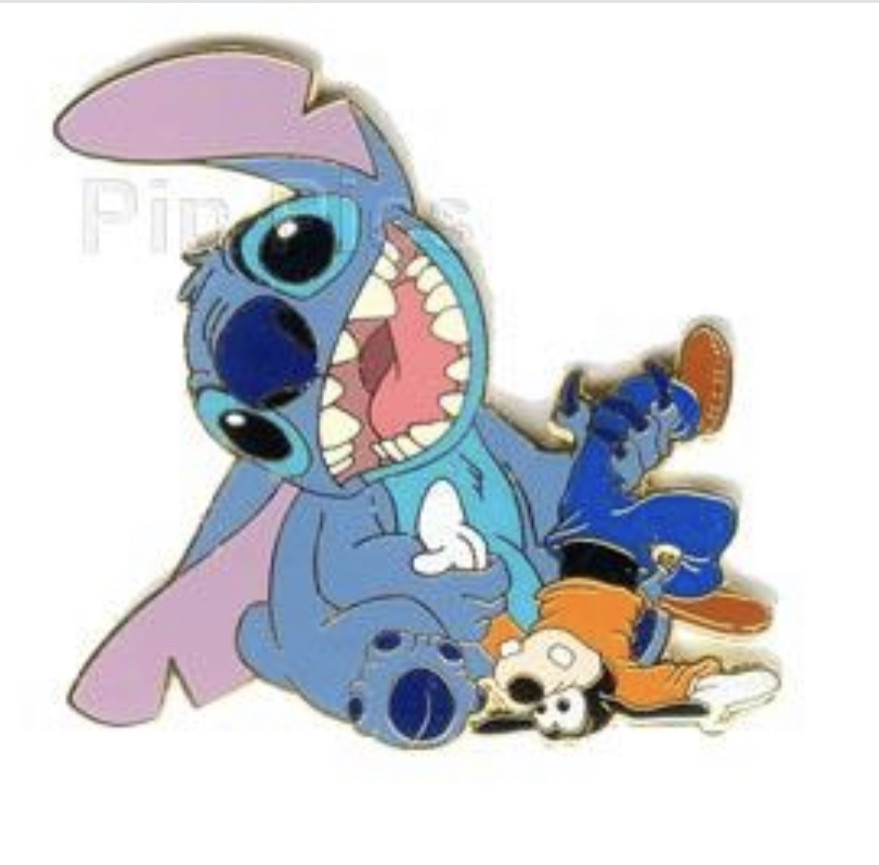 Stitch with Goofy doll - Stitch and Dolls | Pin & Pop