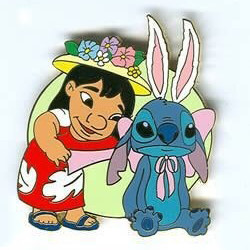 46384 - Lilo and Stitch Easter - Easter 2005 - Disney Auctions Disney Pin