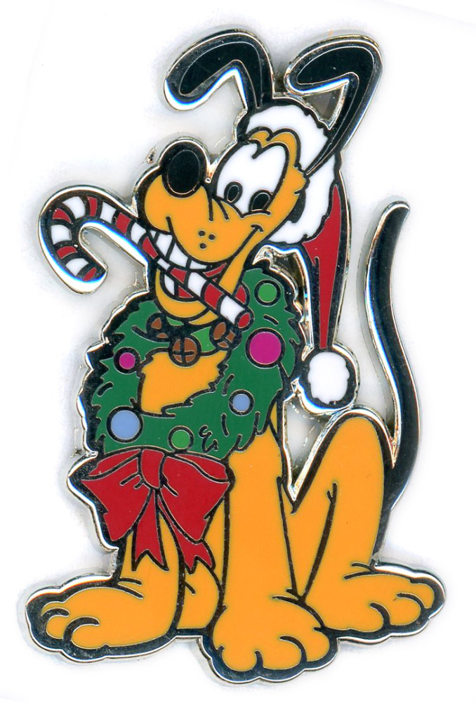 46397 - Pluto - Joyeux Noël 2017 - Disneyland Resort Paris Disney Pin