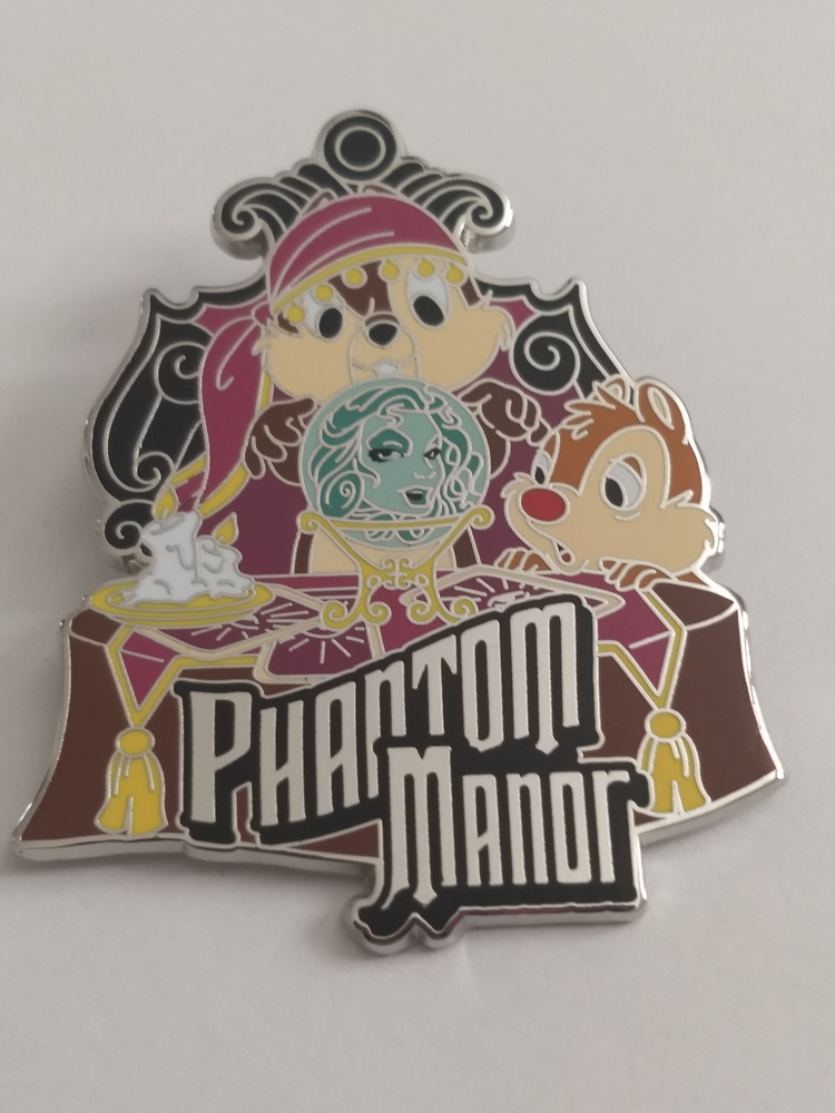 46404 - Chip Dale with Madame Leota - Characters in Phantom Manor - Disneyland Resort Paris ...