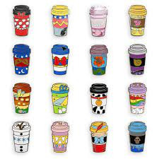 Character Coffee Cups Mystery Collection Disney Trading Pin Series ...
