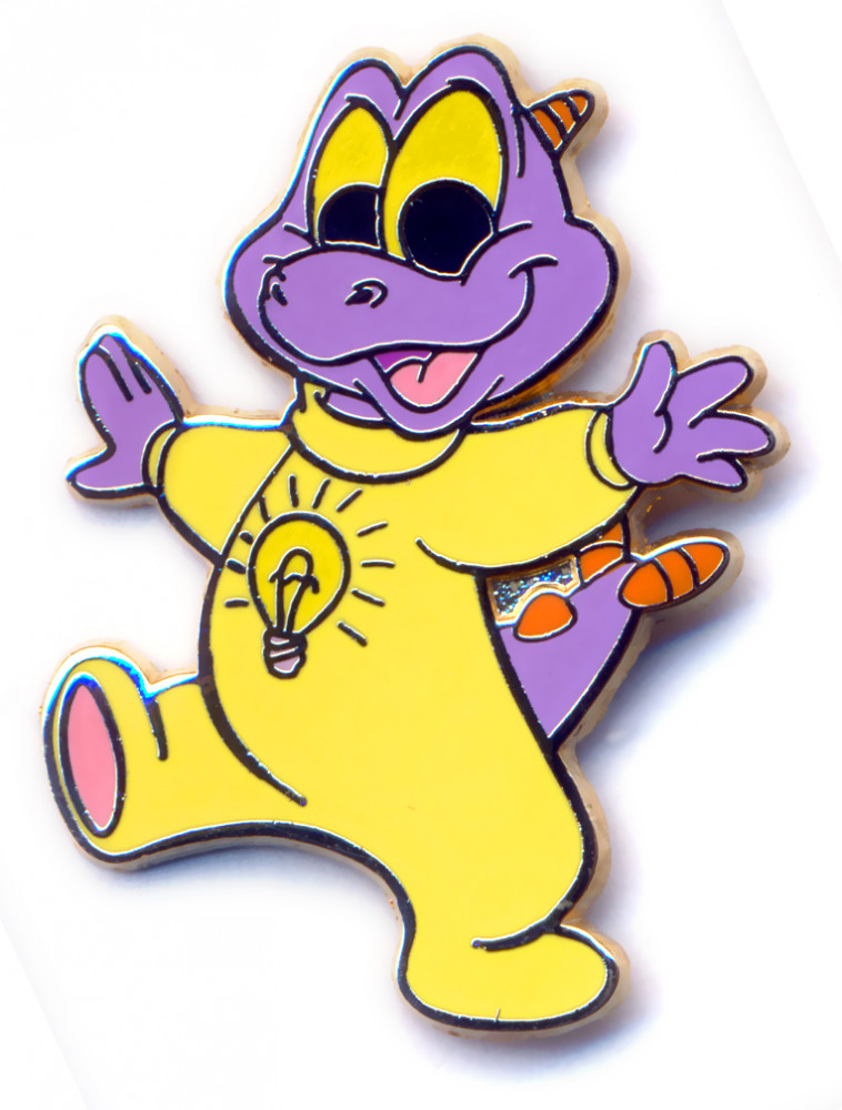 47291 - Baby Figment - Figment - Walt Disney Imagineering Disney Pin