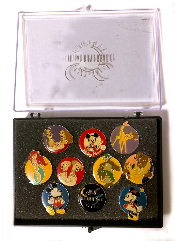 47398 - Mickey, Minnie, Bambi, Baloo, Lady, Tramp, Belle, Beast, Ariel ...